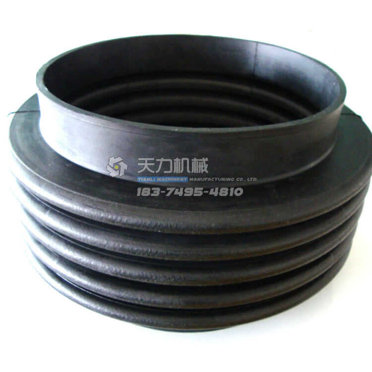 Zoomlion Rubber Vacuum Hose Telescopic Suction Bucket Longma Corrugated ...