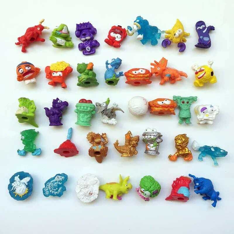 Original 10Pcs Trash Figure Pack Grossery Rotten Bin Gang Monster ...
