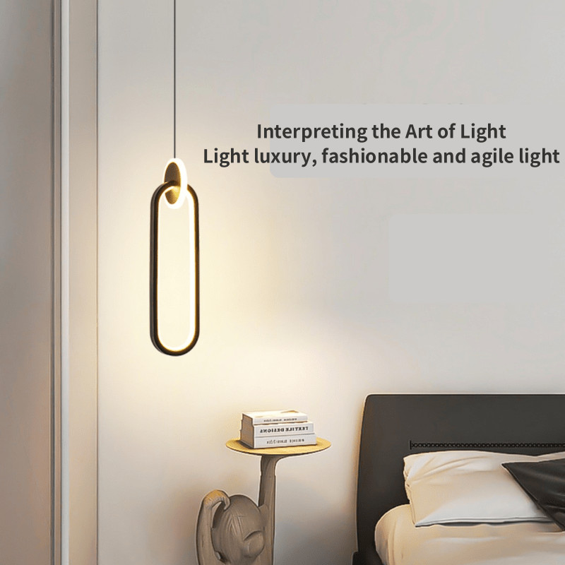 Nordic Chandelier Ceiling Light Tri color Bar Counter Drop Lights ...