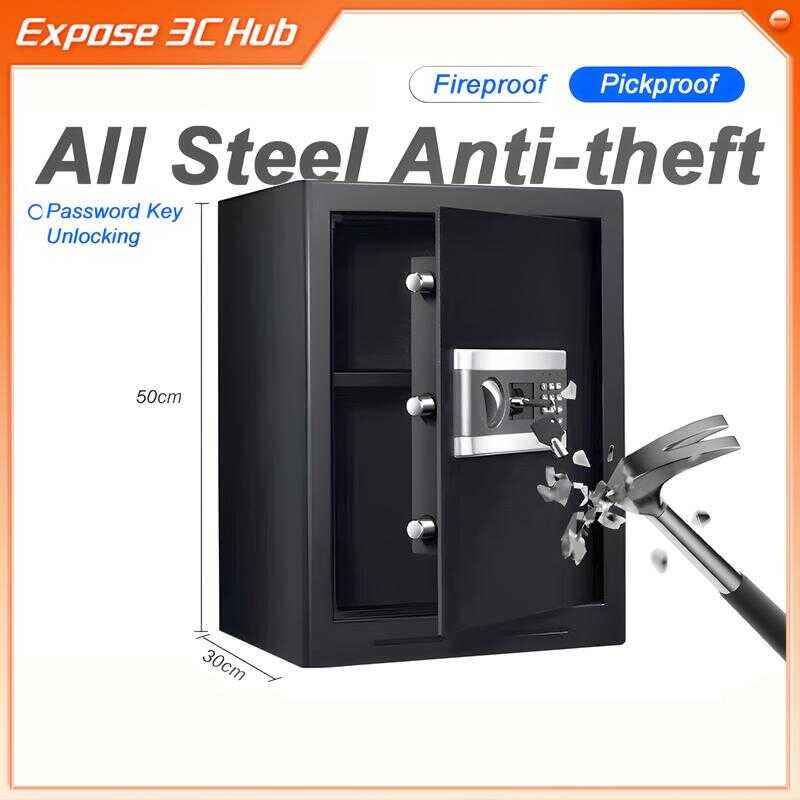 Expose Electronic Password Box Security Lock Digital Safe Box ...