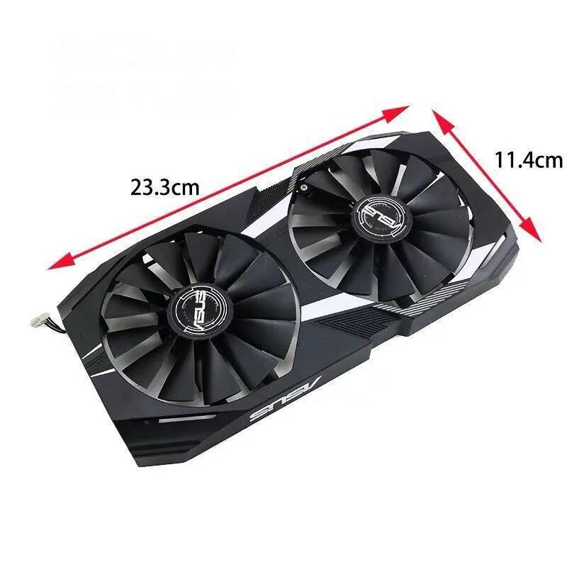 95Mm FDC10M12D9-C RX580 For ASUS Radeon RX 580 Dual OC Gaming Graphics ...