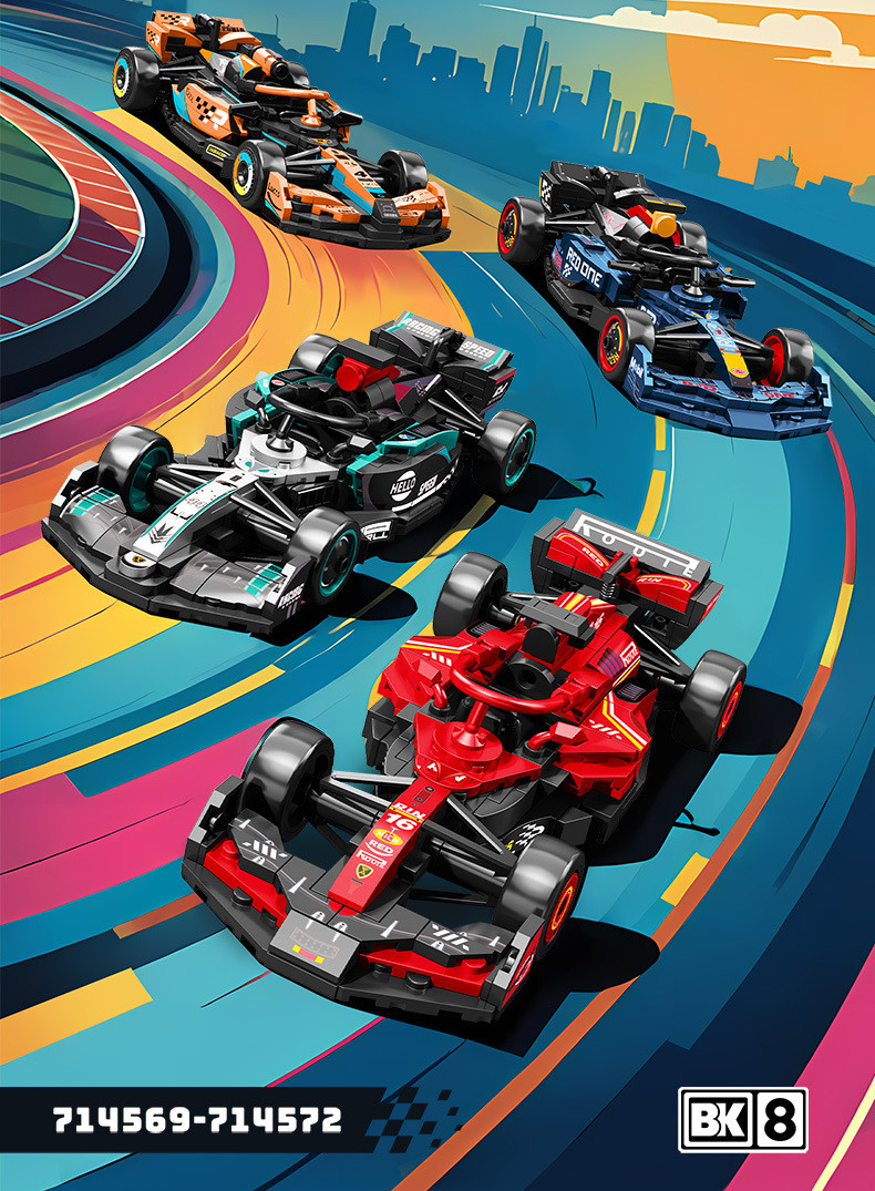 【24h fast delivery】 F1 Formula Ferrari F1 car assembly car model ...