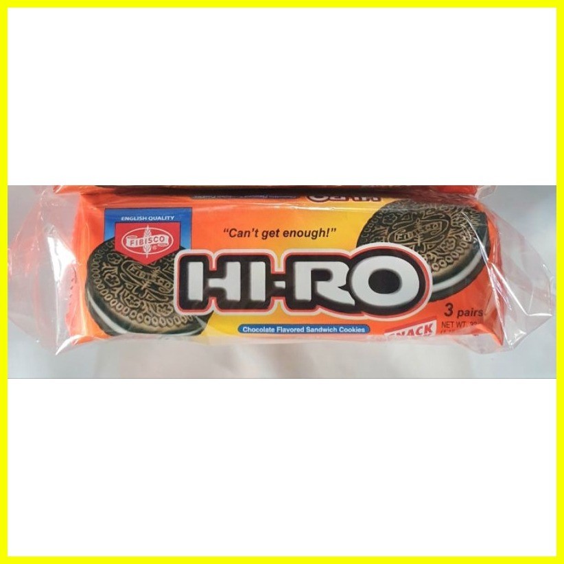 HI-RO Chocolate Sandwich Cookies (Hiro) | Shopee Philippines