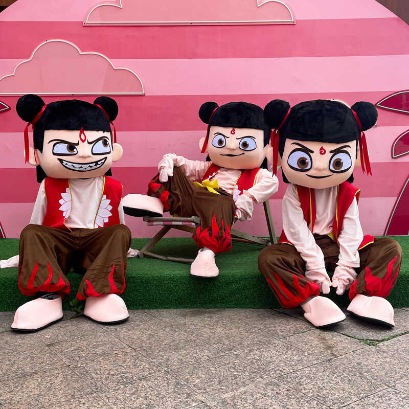 Tianhong e1d no odor cartoon Nezha doll costume Ao Bing doll costume ...
