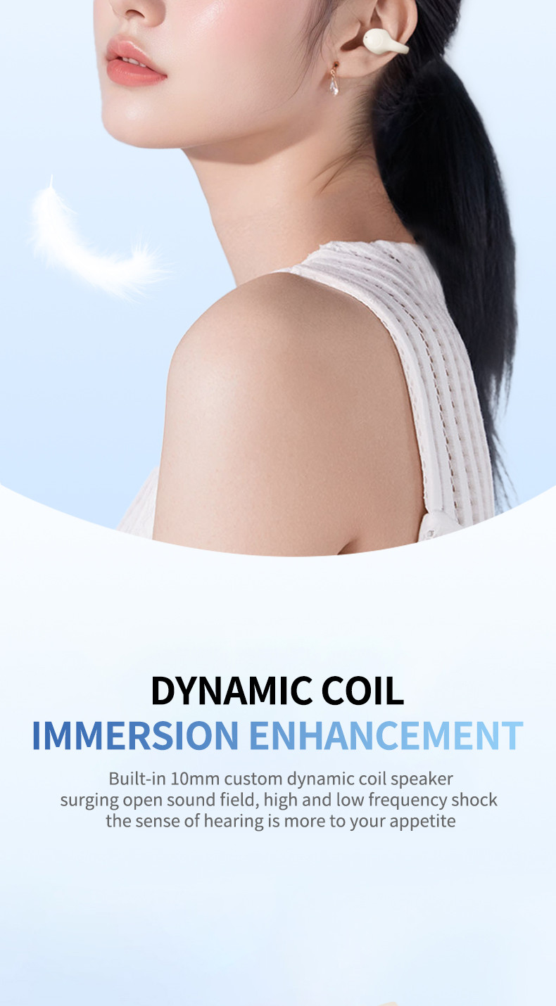 Lenovo Earbuds EA420 Bluetooth Wireless Earbuds TWS U-shaped Ear Clip ...