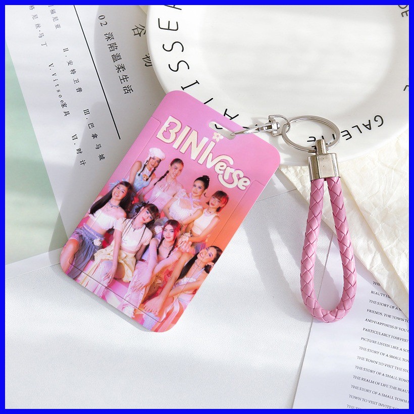 ↁ ♘ ♢ Name Tags BINI Lanyards Card Jollibini Keychain BINI Random Rope ...