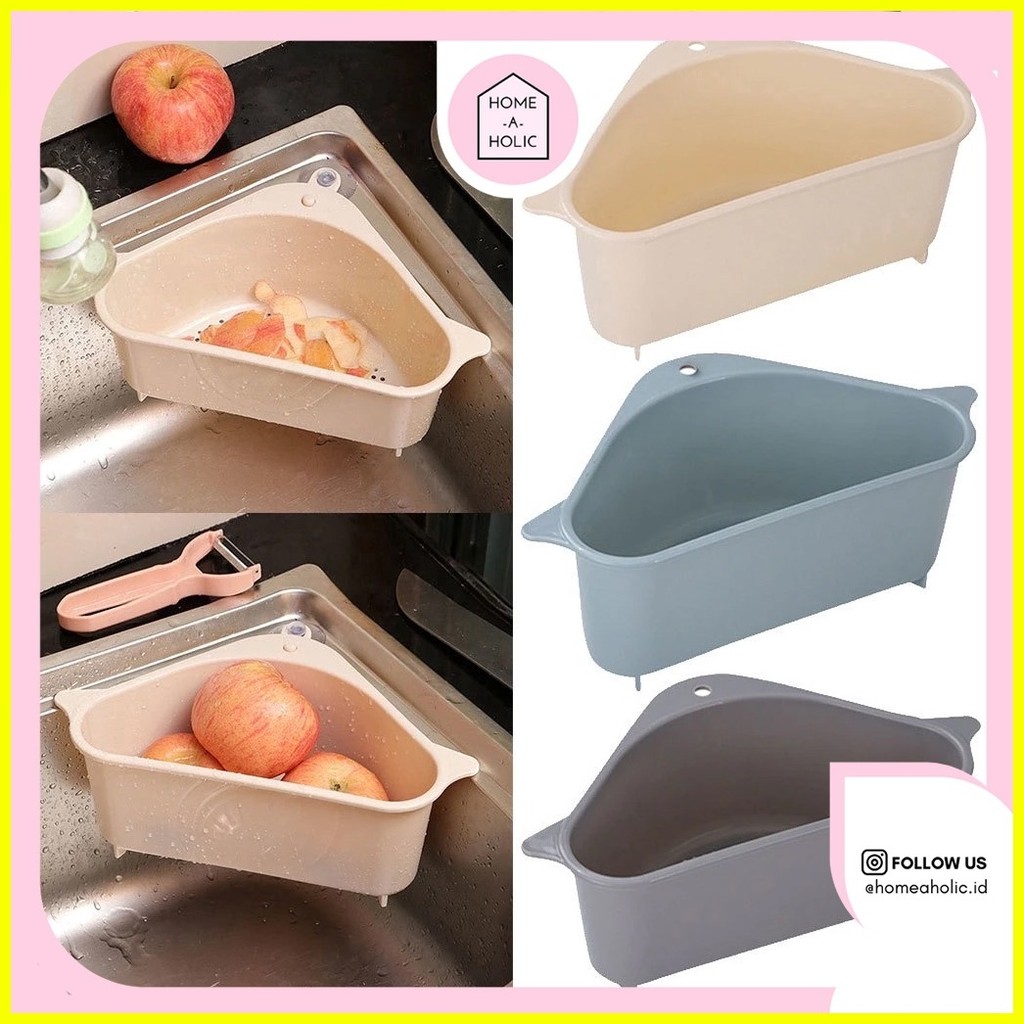 Kitchen Sink Strainer Suction Cup Drain Dish Washing Trash Dryer ...