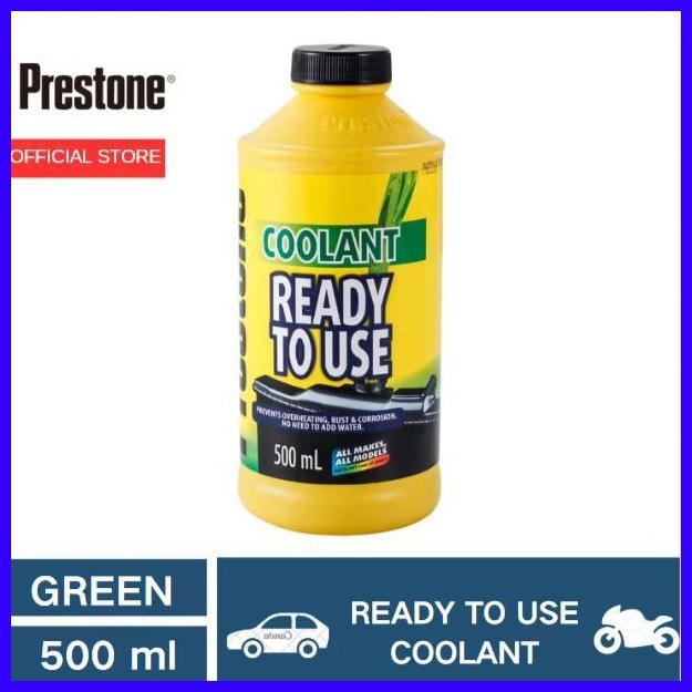 Prestone Coolant Ready To Use 500ml Car or Motorcycen Universal ...
