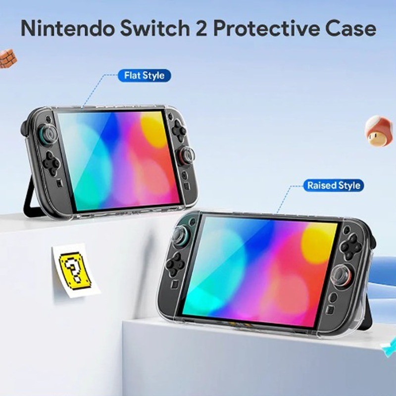 IINE PC Hard Case for Nintendo Switch 2 Split Protective Cover with ...