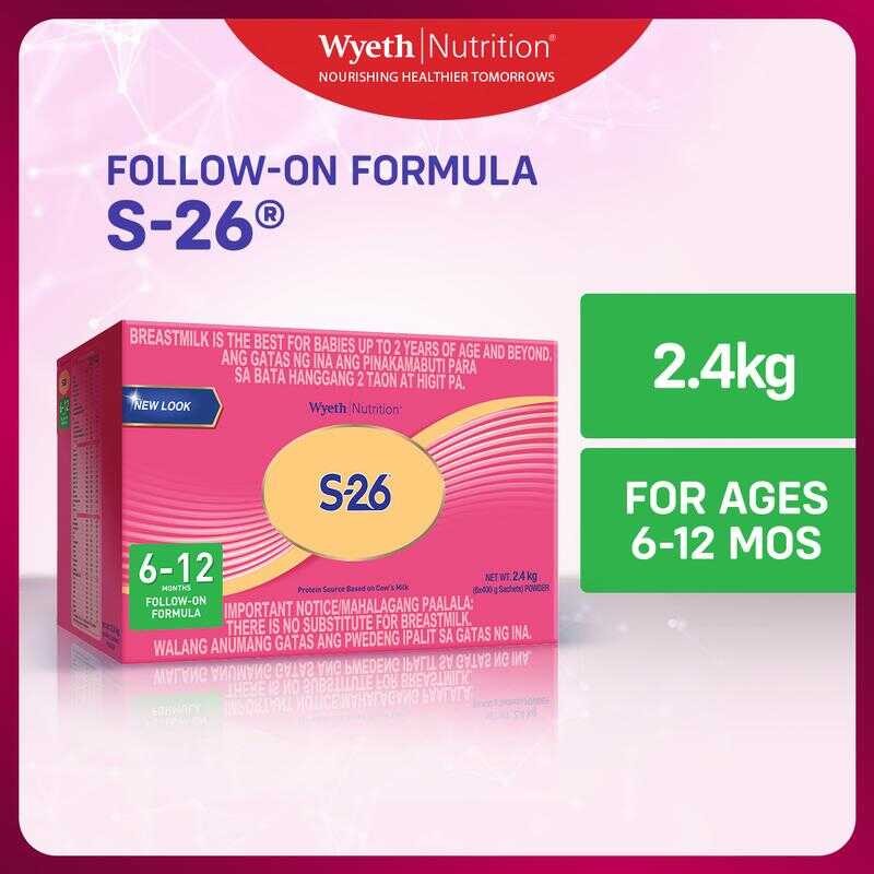 WYETH NUTRITION S-26 TWO Milk Supplement For 6 To 12 Months 2.4Kg ...