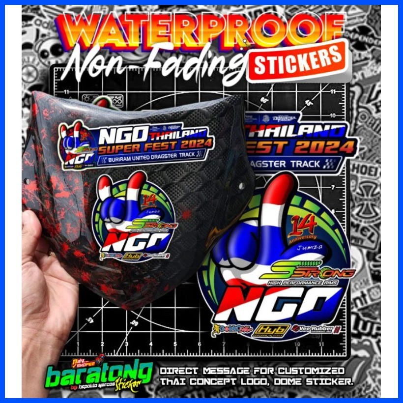 ∇ 2024 NGO SUPERFEST 14th STICKER SET | NGO LATEST LOGO | Shopee ...