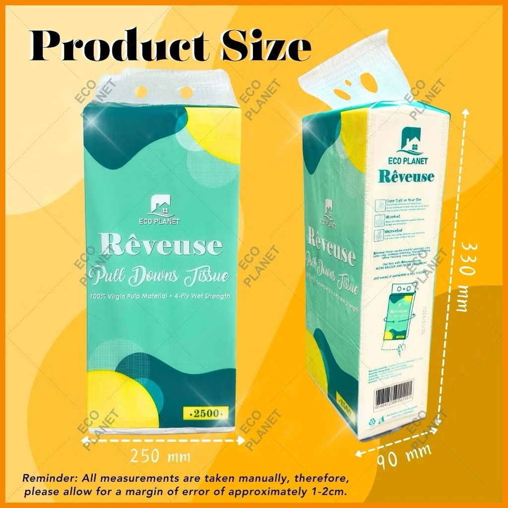 #20200001 BUY 1 TAKE 1 REVEUSE 2500 SERIES 4 PLY VIRGIN PULP FACIAL ...