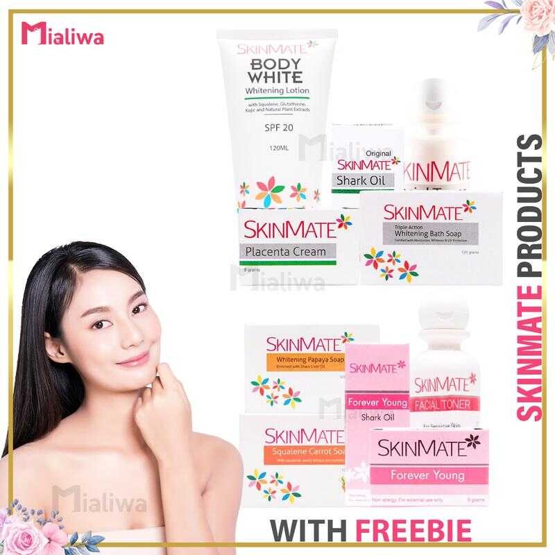 Skinmate Placenta Cream, Shark Forever Young Oil, Lightening Facial ...