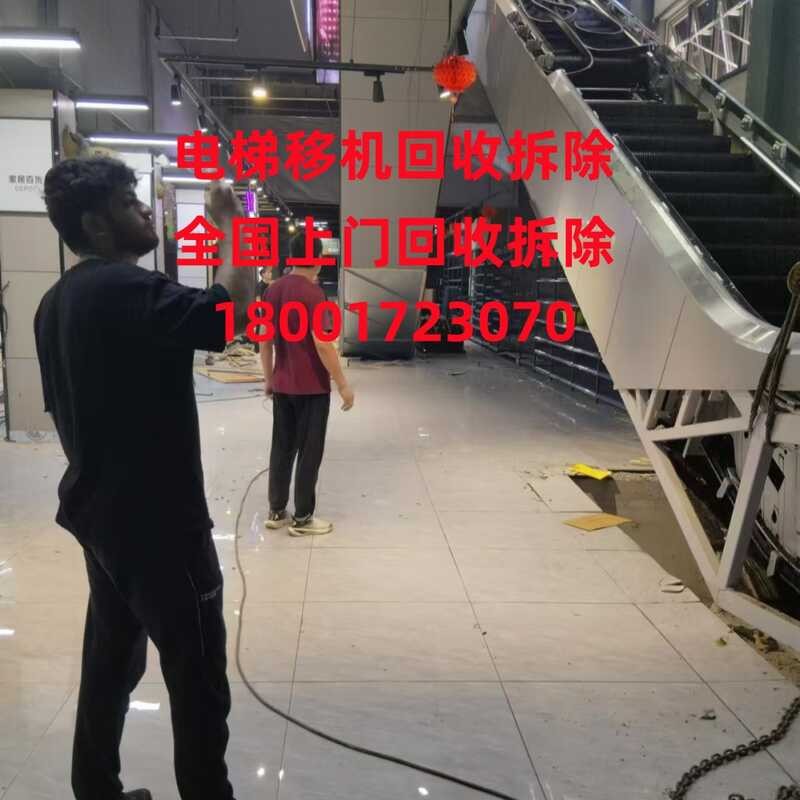 National Supermarket Parallel Mall Escalator Recycling Demolition Scrap ...