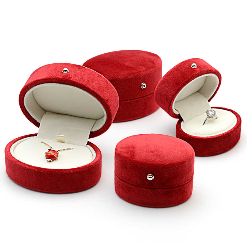 Jewelry Packaging Necklace Gift Couple High-end Ring Proposal Earring ...