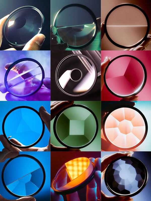 LIPA Kaleidoscope Special Effect Prism Swirl Splitting Refractor DSLR ...