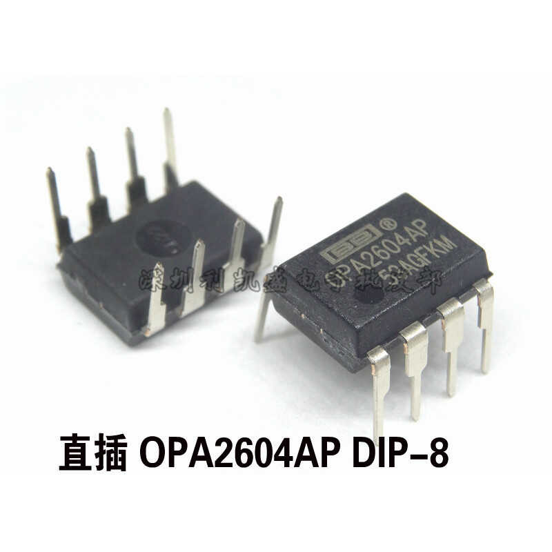 Op Amp Direct Plug-In Opa2604 Opa2604ap Dip-8 Operational Amplifier Dual Channel FET | Shopee ...