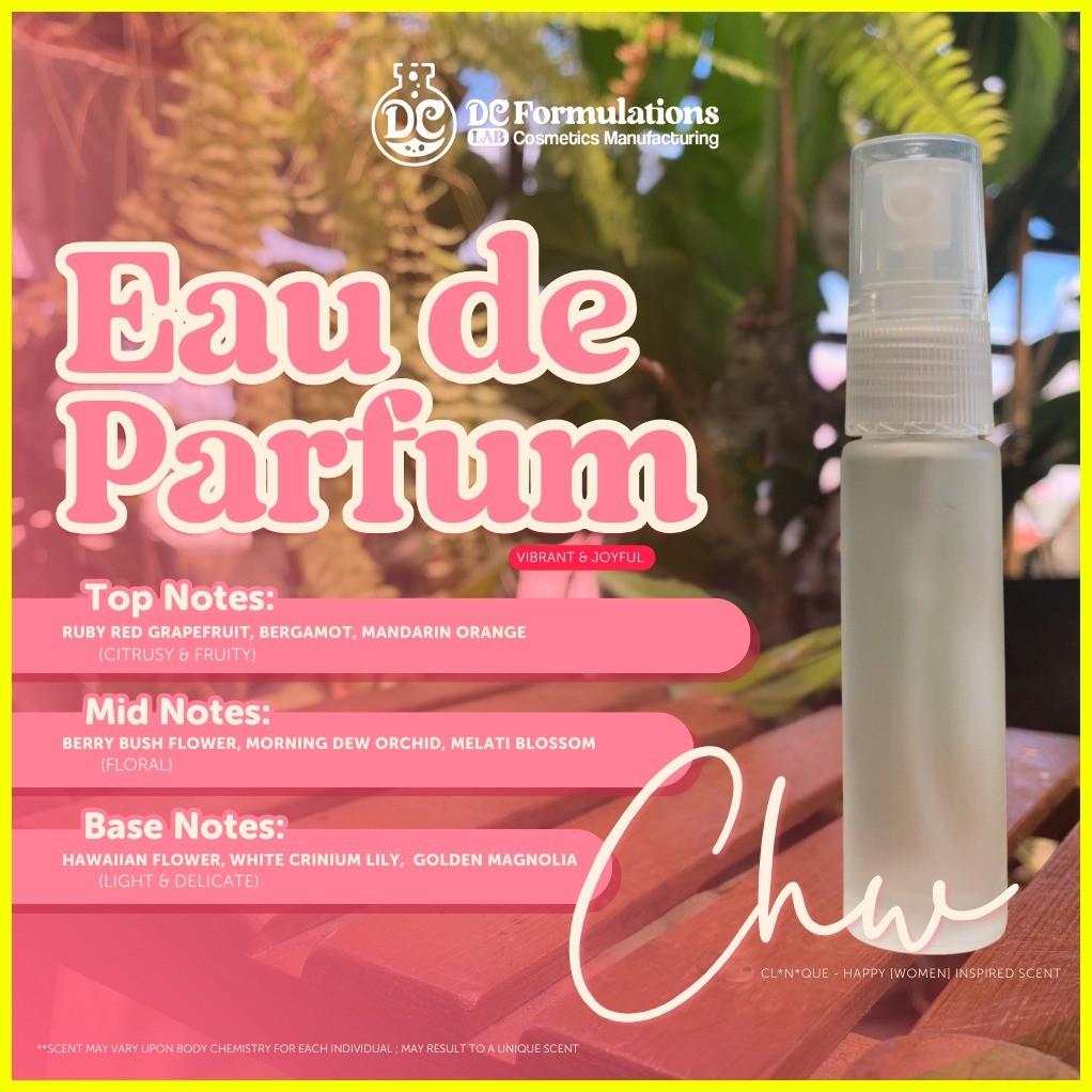 DC Formulations 30% Oil-Based Perfume Eau De Parfum 10mL EDP [Frosted ...