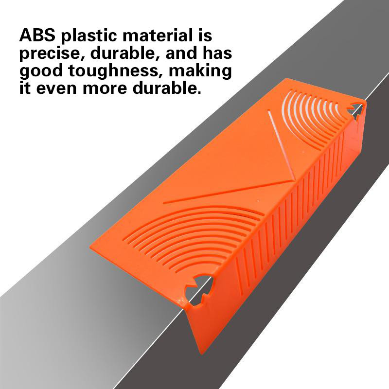 Multifunctional Metal Square Tube Ruler Rounded Corners Ruler Drawing ...