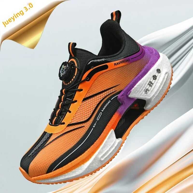 Rotating Unisex Buckle Sports Shoes 3 Carbon Plate Running Shoes Stable ...