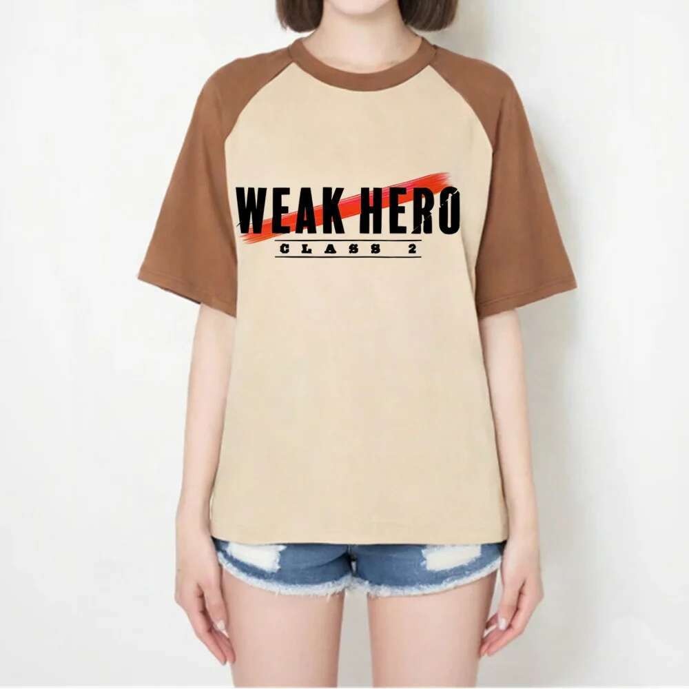Weak Hero Class 1 t shirt female Colorful kawaii Punk Graphic tshirt ...