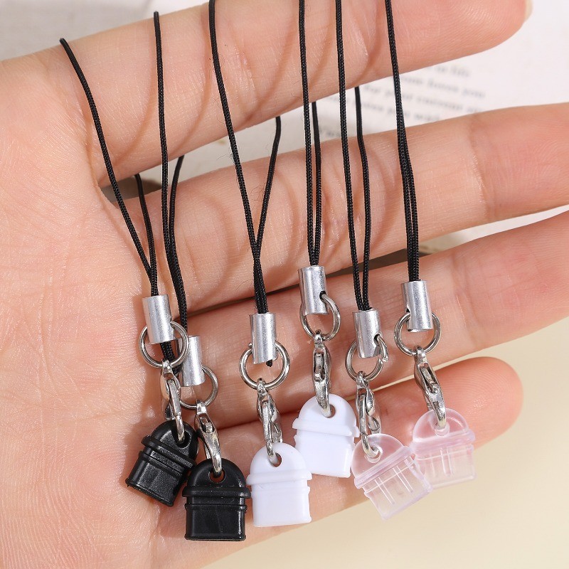 20Pcs Type-C Phone Dustplugs with Lanyard - Charging Port Protectors ...