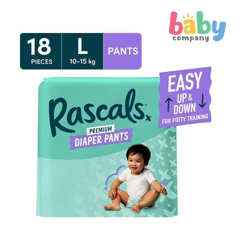 New Rascals Diaper Pants Convenience Pack Large - 18 Pads | Shopee ...