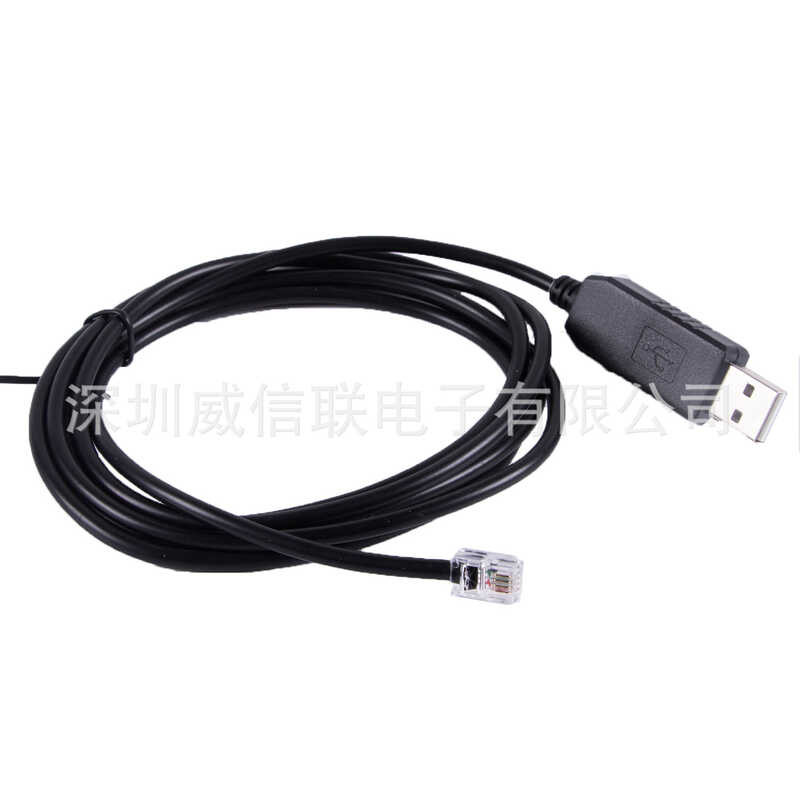 CP2102 Chip USB to RJ9 RS 232m De meade 505 Control Line Serial Port ...