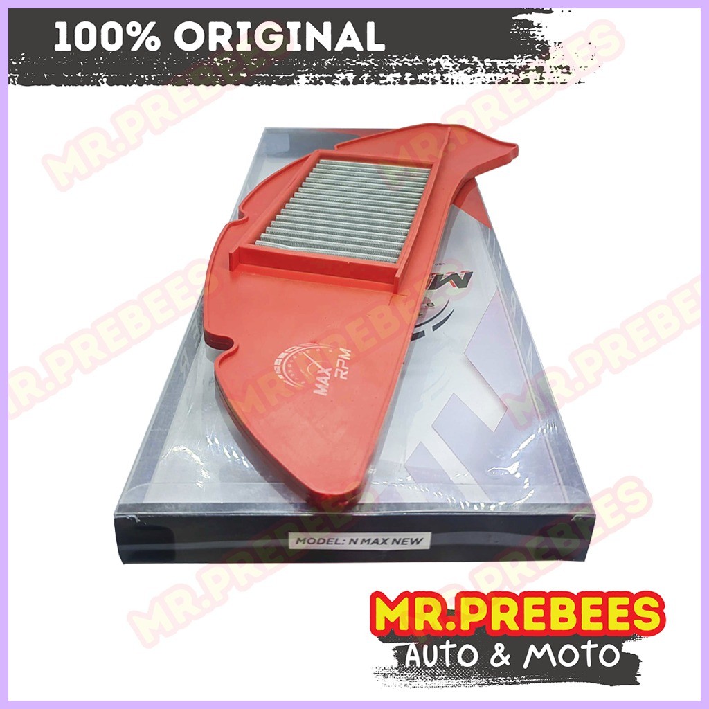 MAX RPM Air Filter for AEROX V2/NMAX V2 ONLY (B6H-E4451-00) | Shopee ...