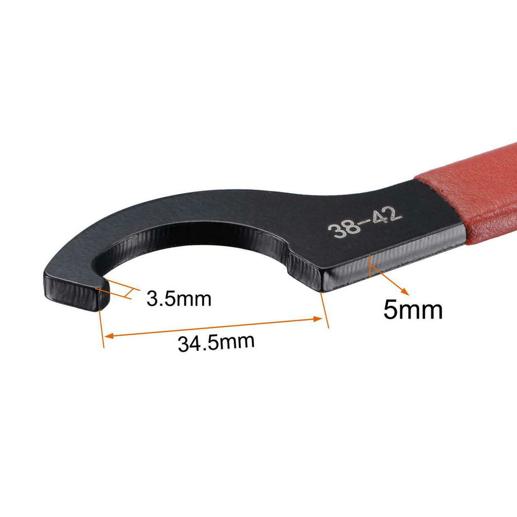 GSE Auto Parts Hook Wrenches Tools Set C-Shape Spanner Wrench Hook Wrench Spanner Handle Wrench ...