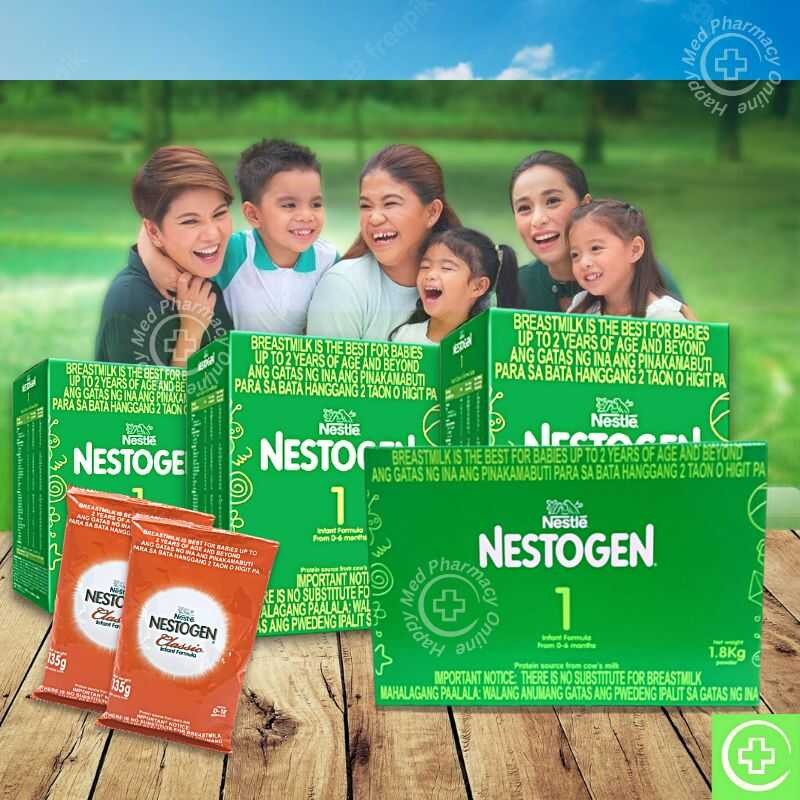Nestle NESTOGEN 1 Formula Powdered Milk Baby And Toddler Drink Nestogen ...