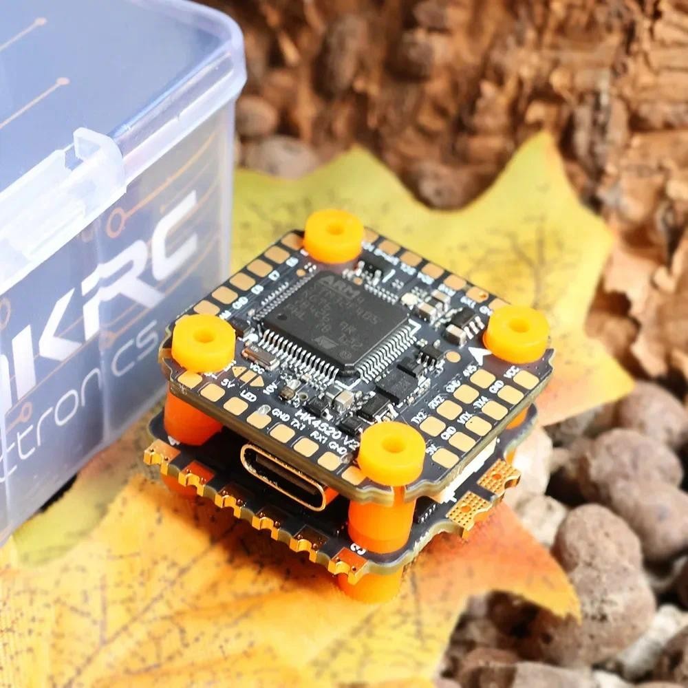 HAKRC F405 V2 Mini Stack F4 Mini Flight Controller Dual BEC 40A 4in1 ...
