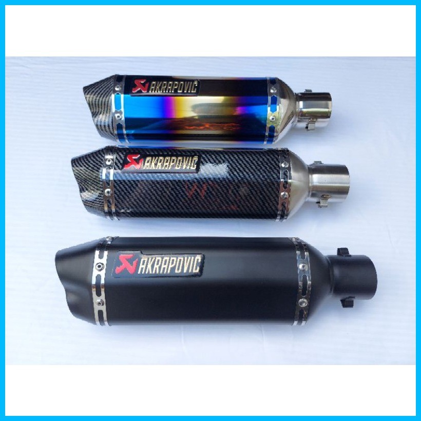 HONDA CLICK 125i v1 and v2/150 v1 and v2 AKRAPOVIC DUAL HOLE PIPE ...