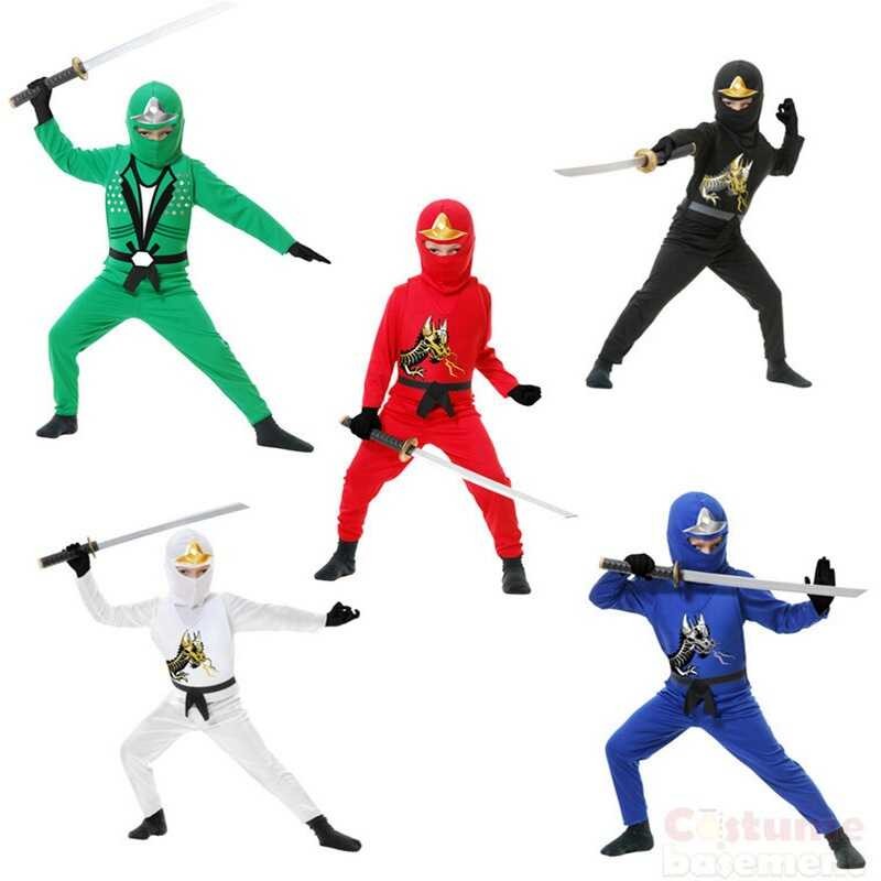 Ninja Children's Costume Play Lego Ninjago NINJIA GO 4-Piece Set ...