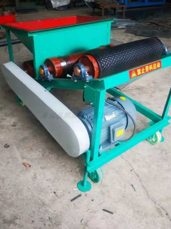 Grain Cleaning and Threshing Belt Conveyor Head Movable Farm Sorting ...