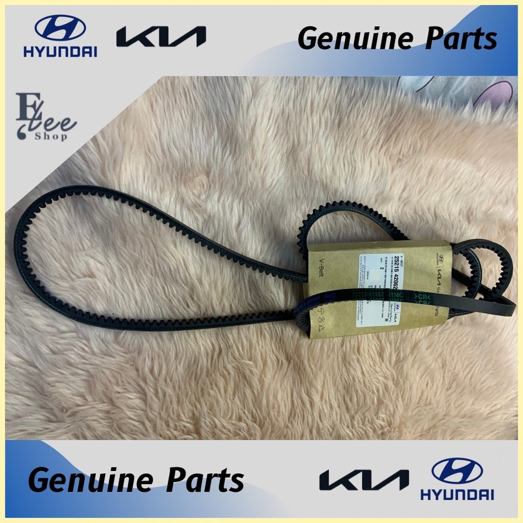 ∎ ♞2pcs BELT ALTERNATOR 2521542062 for Grand Starex TCI, H100 D4BB ...