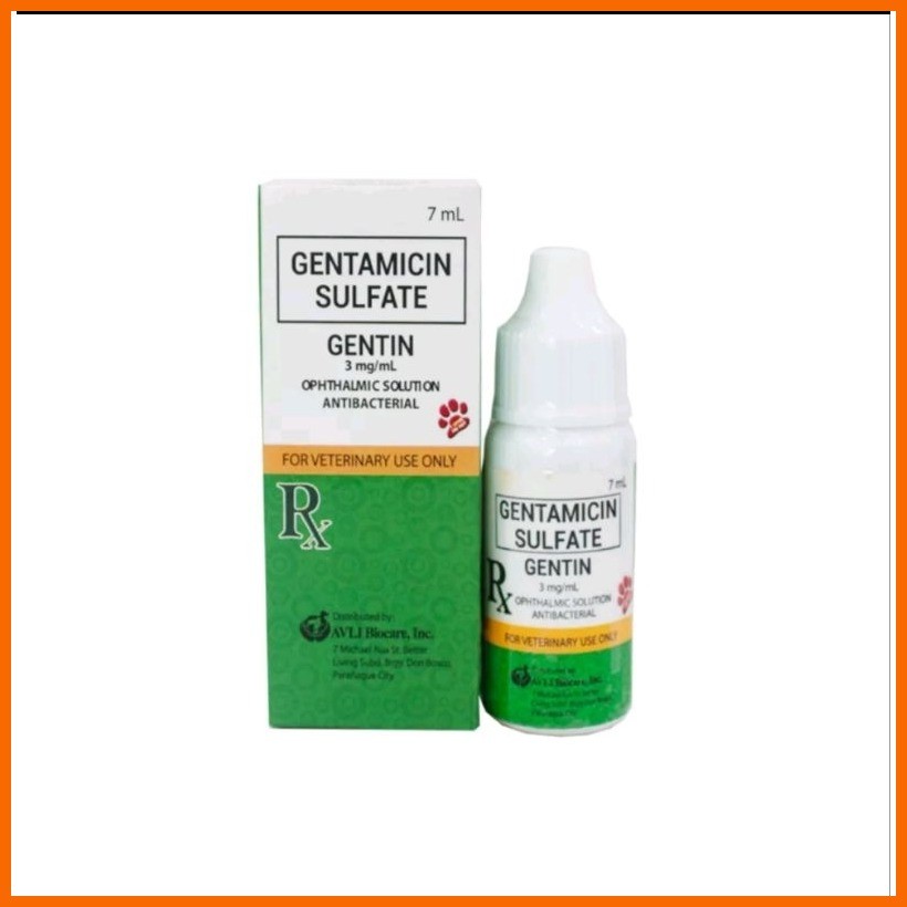 Gentin Eye drop 7ml for pets dog and cat | Shopee Philippines