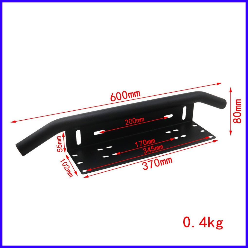 Aluminum Alloy Car Number Plate Holder Offroad Plate Number Base Front ...