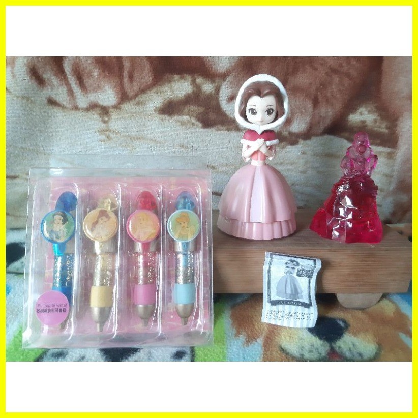 Disney Princess Collectibles Pen Set Figure | Shopee Philippines