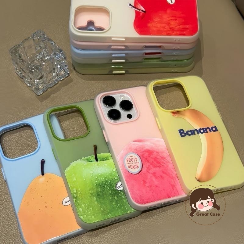 ins Style Really Fruit Patten 2 in 1 Phone Case For Huawei Pura 70 Pro ...