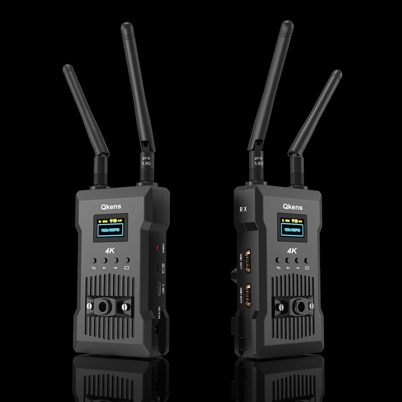 4K Wireless Transmission System 200m Dual HDMI Extender Video ...