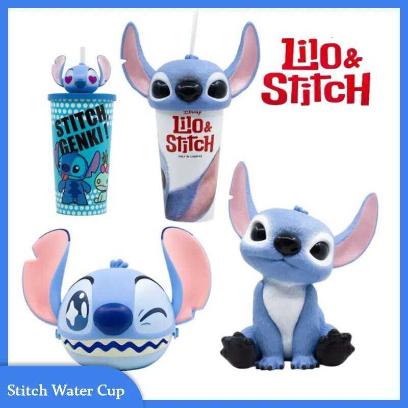 In Stock Lilo & Peripheral Water Cups, Straw Cup-Shaped Buckets, And ...