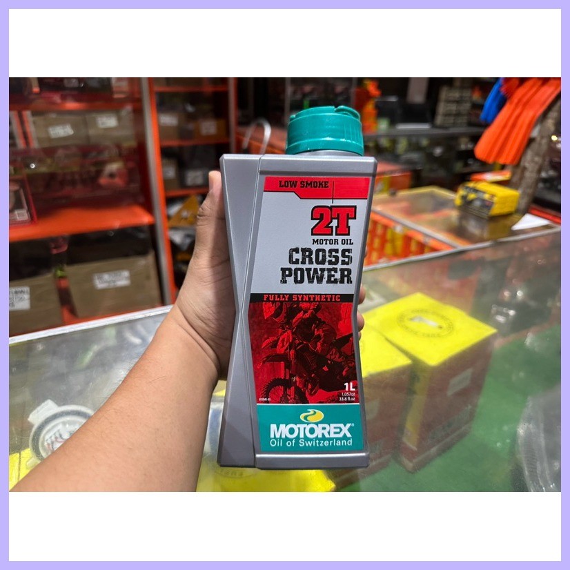 ♞Motorex Motorcycle oil Cross power 2T 2 stroke Fully Synthetic 1L for ...
