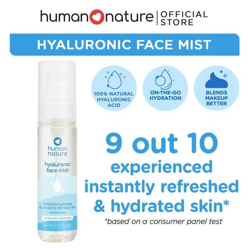 Human Nature Hyaluronic Face Mist 50Ml | Moisture, Hydrating (No ...
