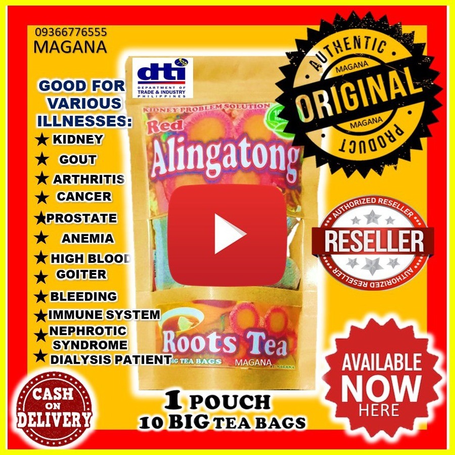 ® RED ALINGATONG TEA HERBAL 1 POUCH STINGING NESTLE TEA ORIGINAL UGATNG ...
