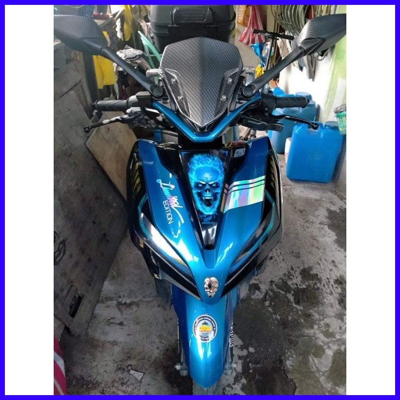 HONDA CLICK V2 FRONT COVER DECAL STICKER | Shopee Philippines
