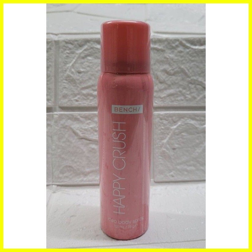 bench HAPPY CRUSH deo body spray (100ml) | Shopee Philippines