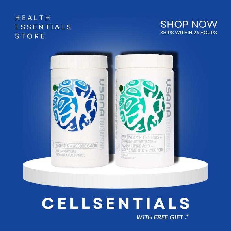 USANA Cellsentials - Nutritional Support For Total Body Health (Two ...