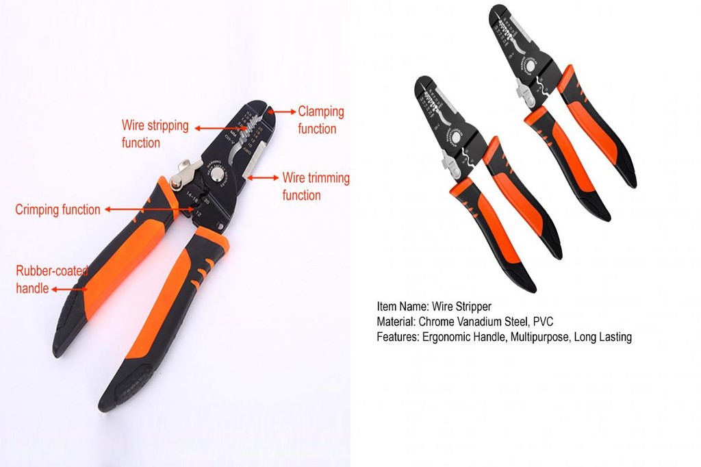 Angelorid| Wire Stripper Tool Wire Insulation Removal Tool High ...