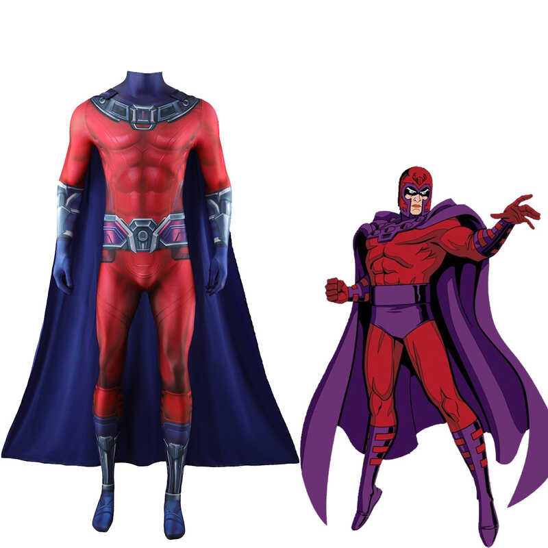 Marvel Comic X-Men 97X-Men 970K Magneto Costume Halloween Cosplay ...